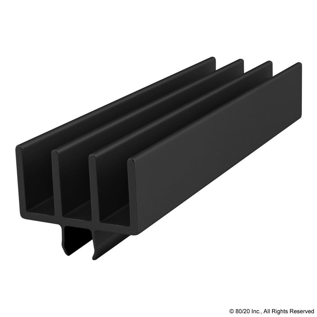 40-2210-Black | 40 Series Upper Door Slide Track | CPI Automation