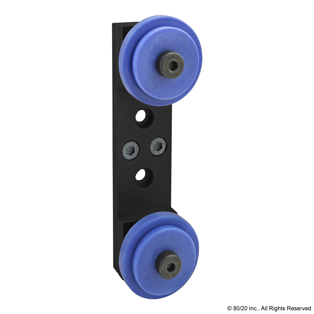 40-2759-Black | 40 Series Dual Roller Wheel Bracket Assembly | CPI ...