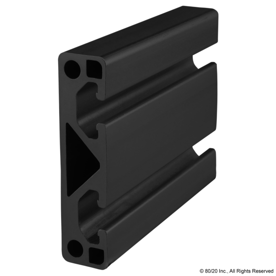 40-8020-Black-FB | T Slotted Aluminum Profiles | CPI Automation