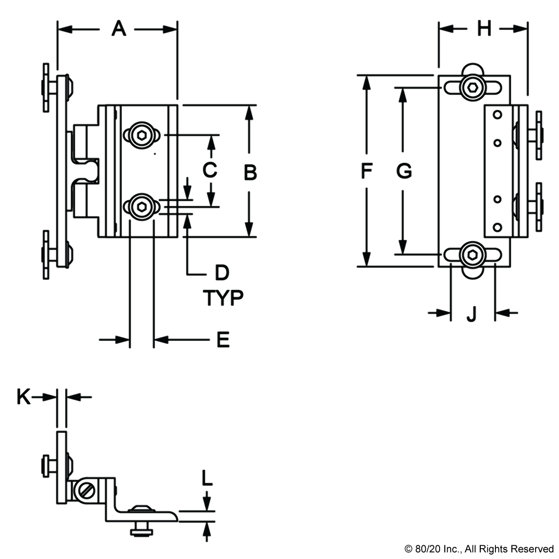 2134 | Tension Ball Latch | CPI Automation
