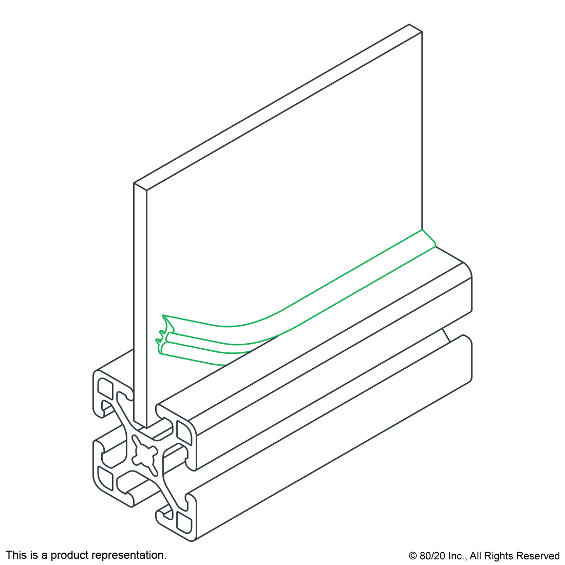 14157 | 20 Series Economy Panel Gasket | CPI Automation