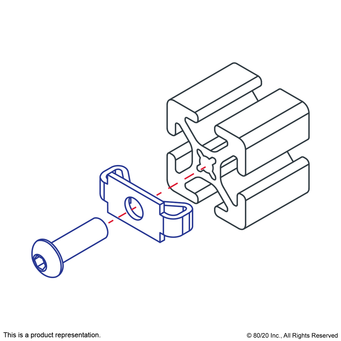 3679 | 15 Series Standard End Fastener Clip | CPI Automation