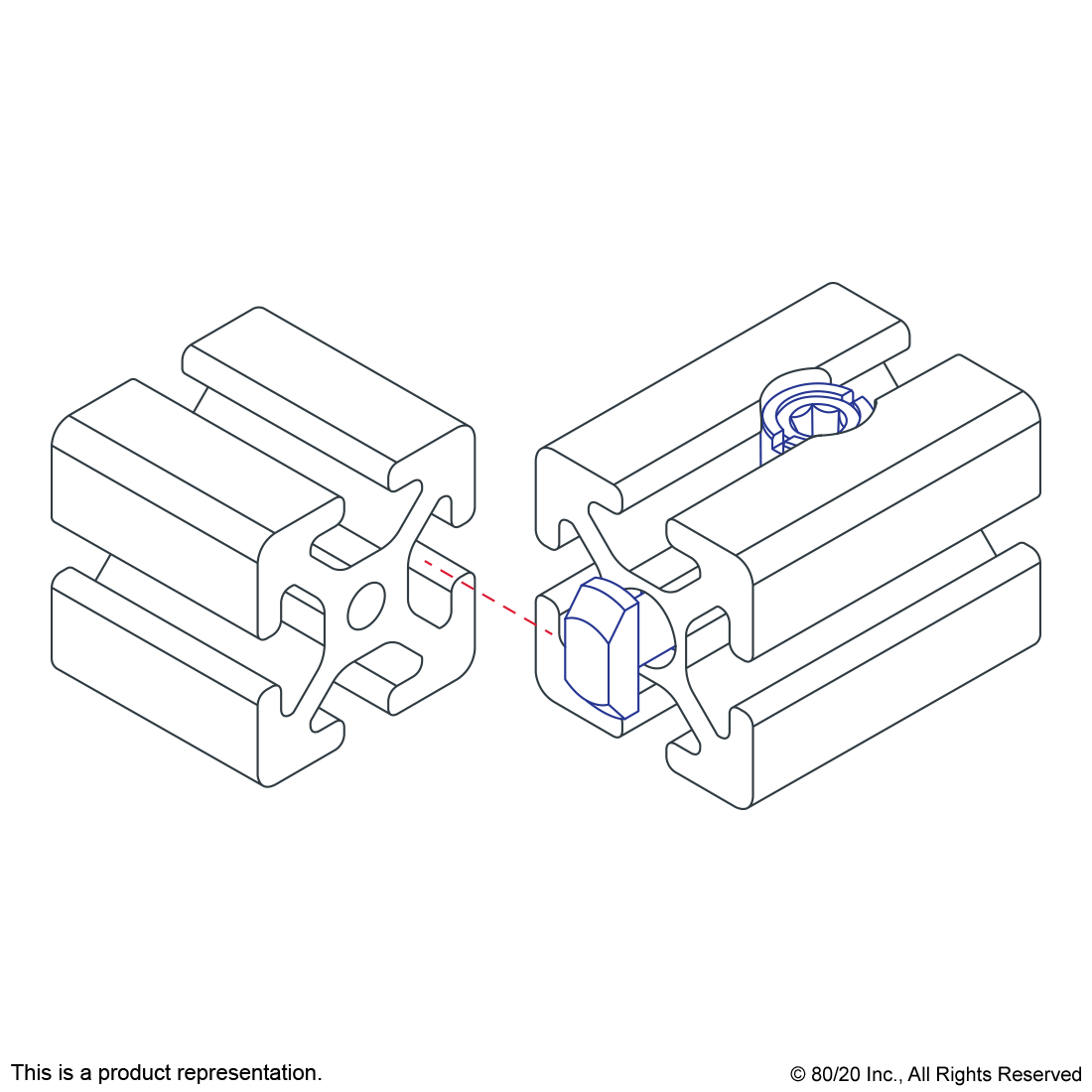 13188 | Central Connector: Horizontal Orientation | CPI Automation