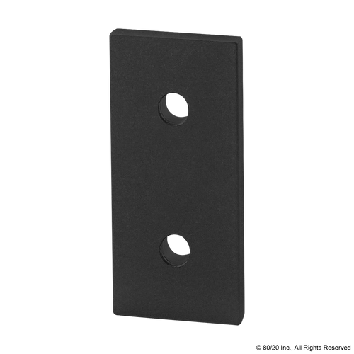 4307-Black | 15 Series & Ready Tube 2 Hole - Straight Flat Plate | CPI ...