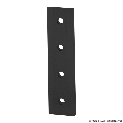 4305-Black | 15 Series & Ready Tube 4 Hole - Straight Flat Plate | CPI ...