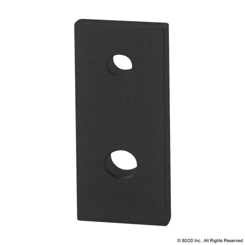 4510-Black | 10 to 15 Series 2 Hole - Straight Transition Flat Plate ...