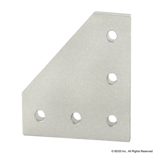 4151 | 10 Series 5 Hole - 90 Degree Angled Flat Plate | CPI Automation