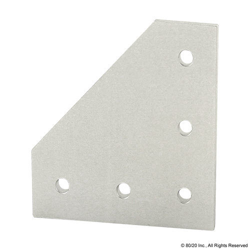 30-4351 | 30 Series 5 Hole - 90 Degree Angled Flat Plate | CPI Automation