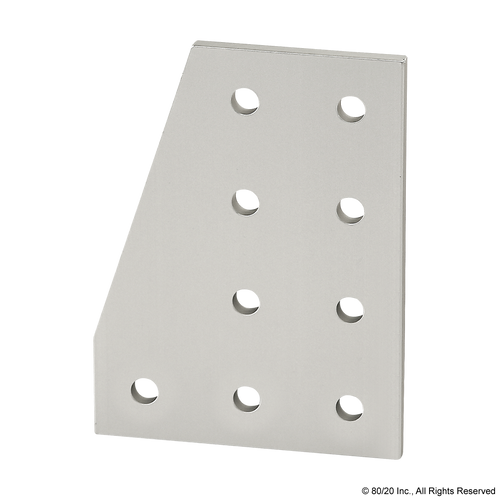 4126 | 10 Series 9 Hole - 90 Degree Angled Flat Plate | CPI Automation
