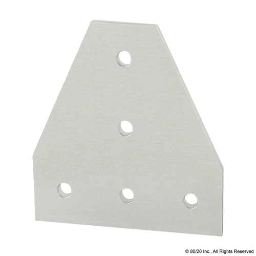 30-4340 | 30 Series 5 Hole - Tee Flat Plate | CPI Automation