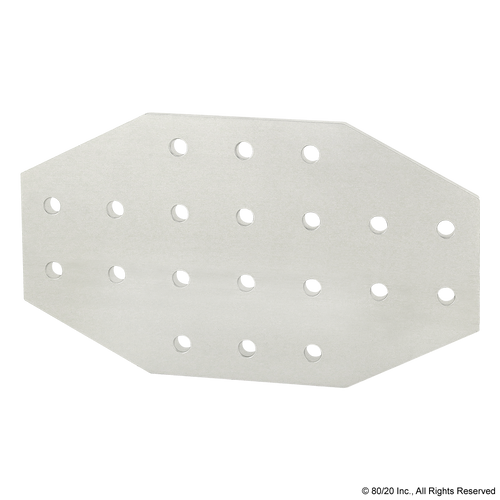 4023 | 10 Series 20 Hole - Cross Flat Plate | CPI Automation