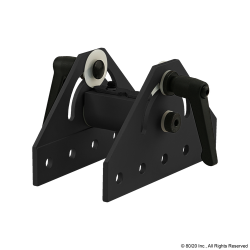 4055-Black | 10 Series 180 Degree Wide Double Pivot Bracket Assembly ...