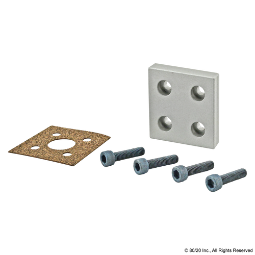 25-2349 | 25 Series 4-Hole Pressure Manifold Stopper Plate | CPI Automation