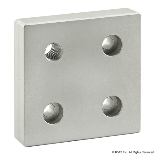40-2141 | 40 Series 4 Hole - Offset Tap Base Plate: 80mm x 80mm with ...