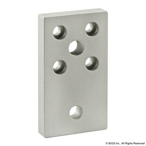 2171 | 10 Series 6 Hole - Leveling Anchoring Base Plate with 1/2-13 Tap ...