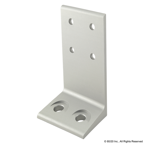 40-2417 | 40 Series 80mm Economy Floor Mount Base Plate | CPI Automation