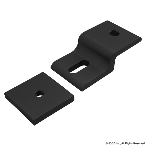 2436-Black | 15 Series & Ready Tube Single Arm Narrow Mesh Retainer ...