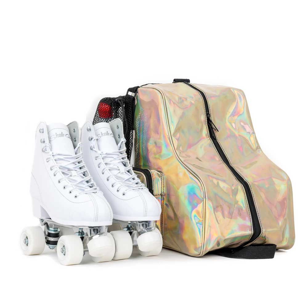 Freewheelin' Roller Skate Crossover Bag-Pack - Laser Rose Gold