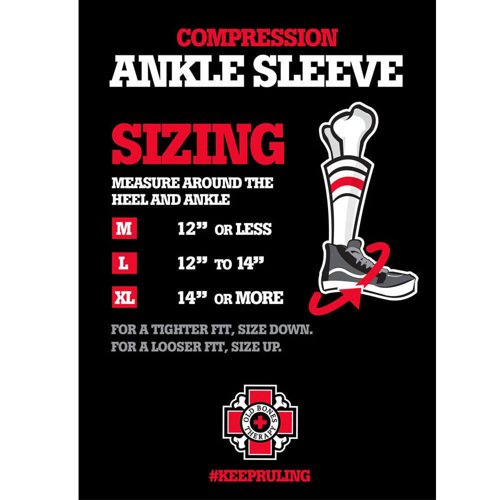 Old Bones Therapy Compression Ankle Sleeve
