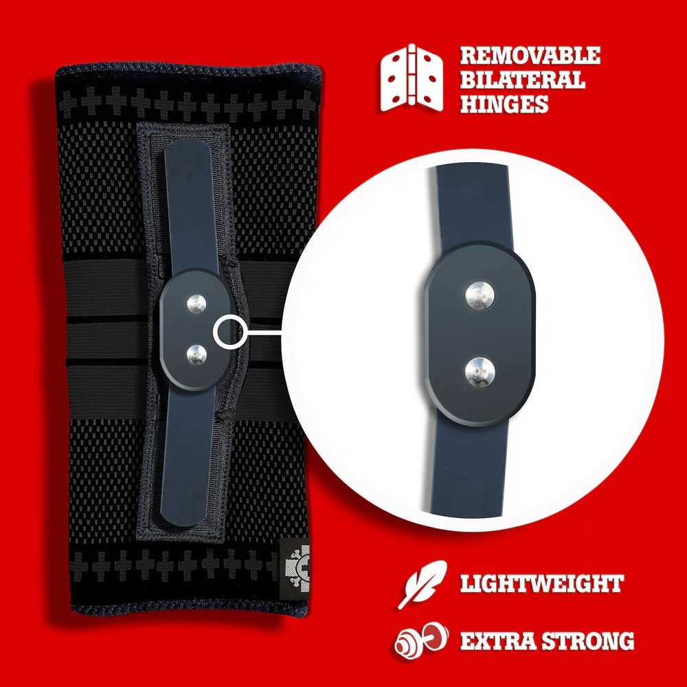 Old Bones Therapy Compression Knee Sleeve with Hinges