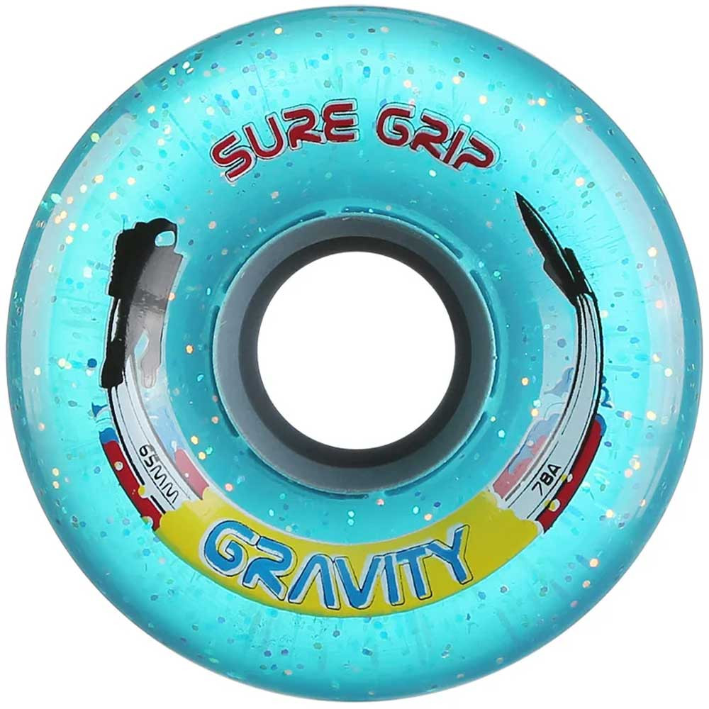 Sure-Grip Gravity Glitter Outdoor Wheels (8 Wheels)