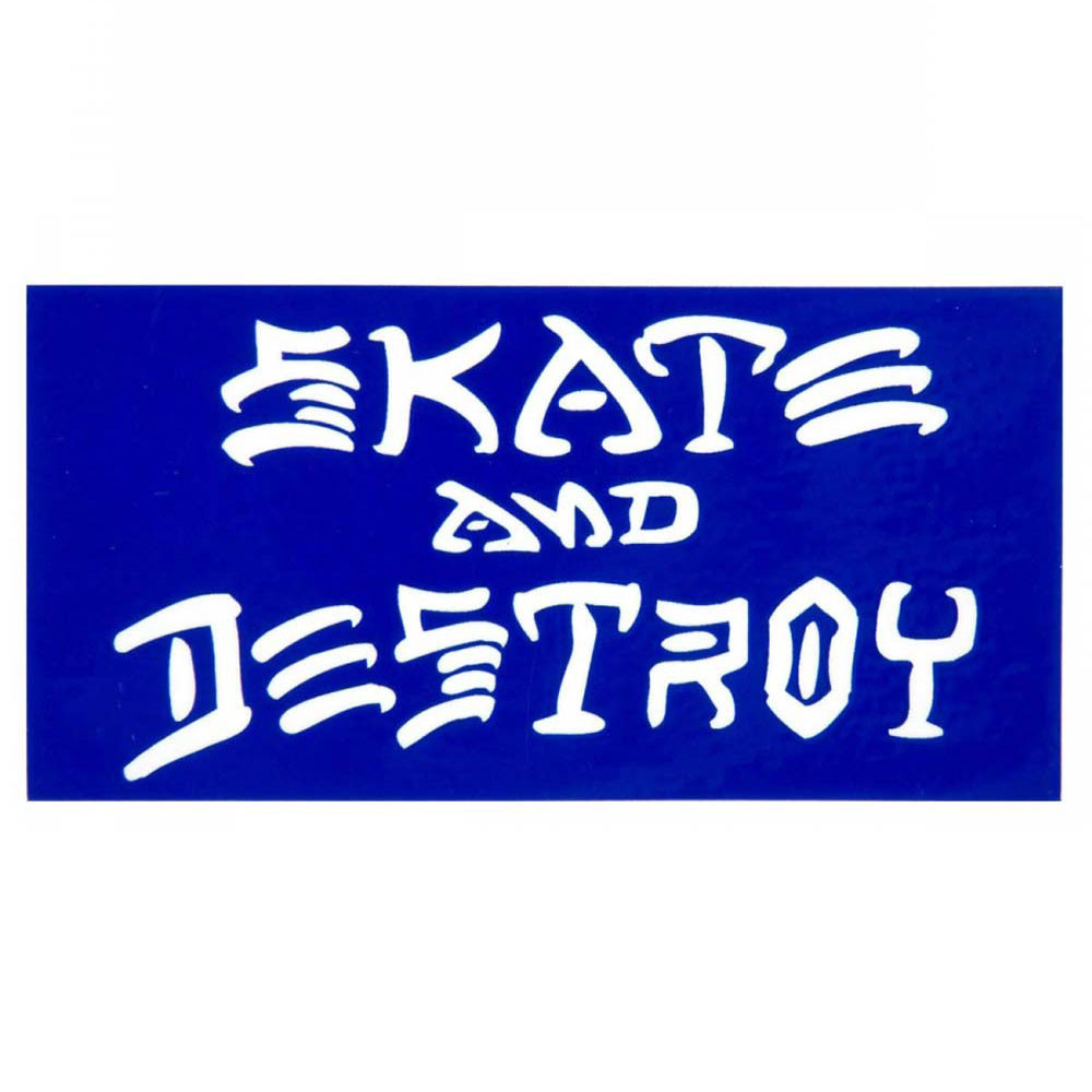 Skate and Destroy Sticker
