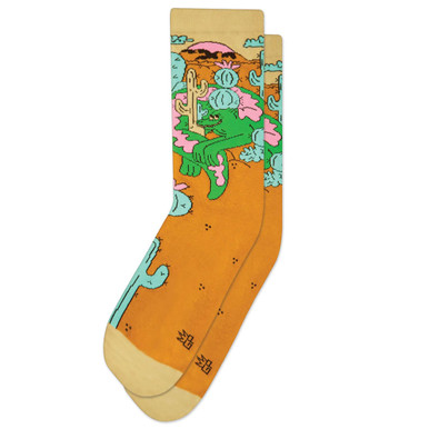 Lazy Lizard Crew Socks