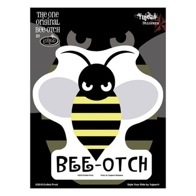 Bee-Otch Sticker
