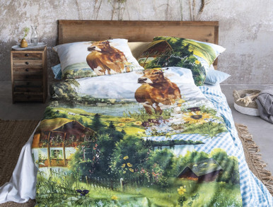 German Duvet Cover red Twin Size