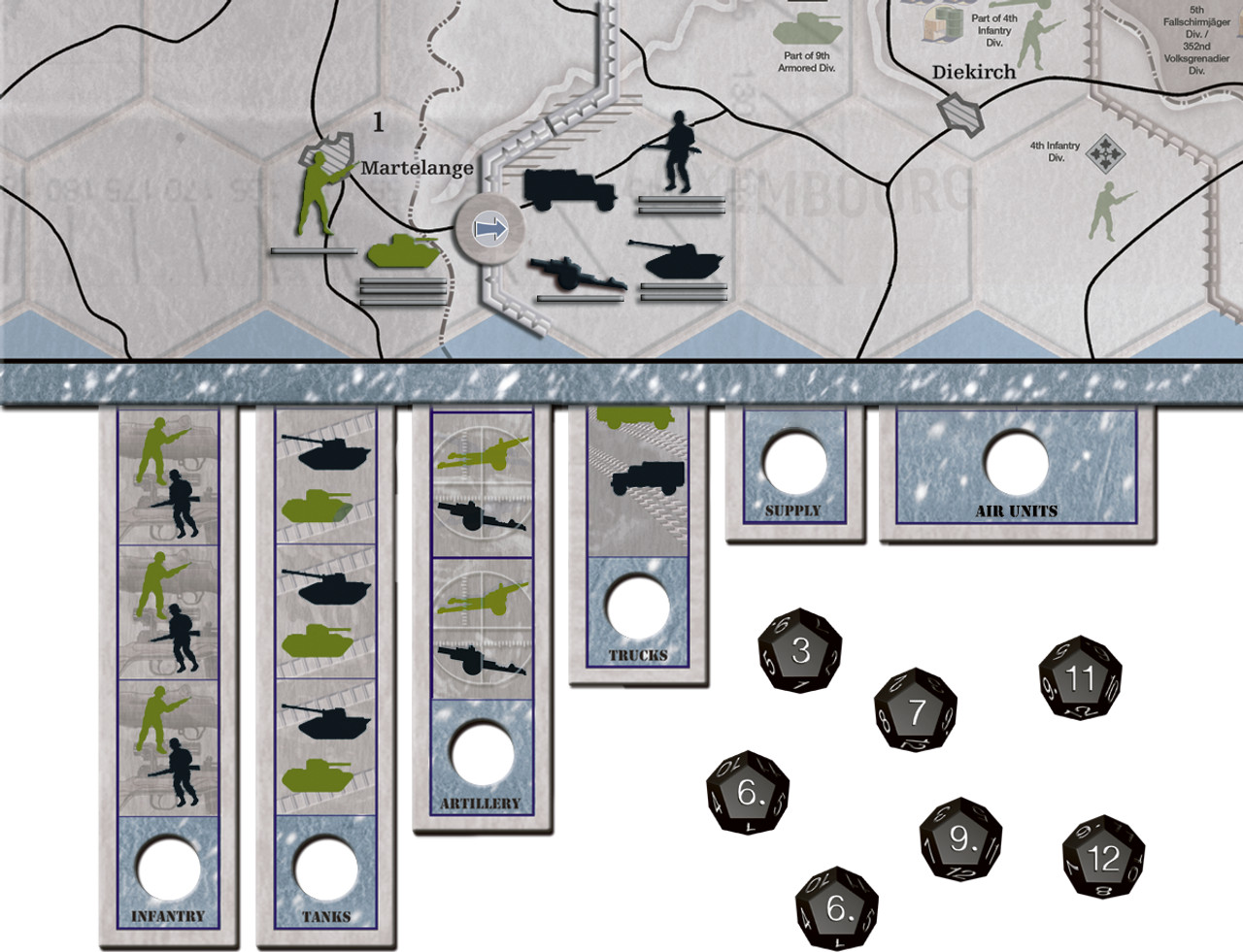 Axis & Allies: Battle of the Bulge - Top Tier Board Games