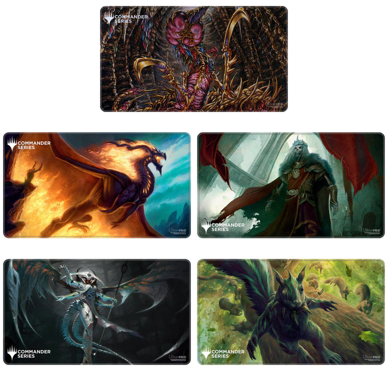 Ultra-Pro: MTG Commander Series 6 Playmats - Top Tier Board Games