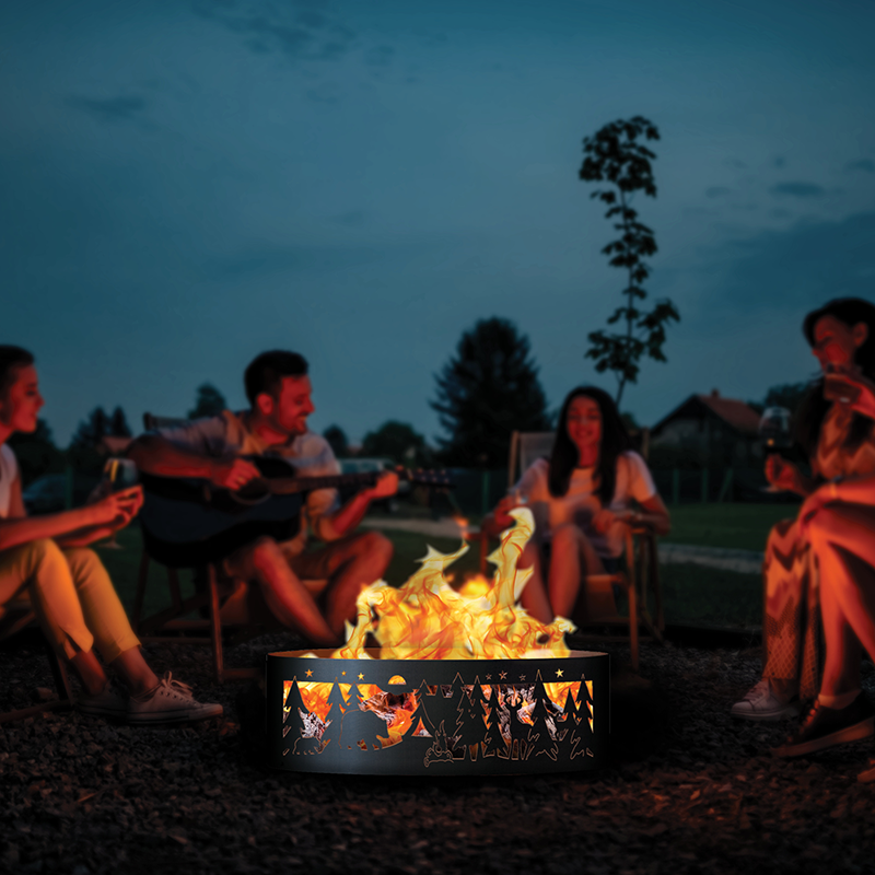 Wildlife Decorative Fire Ring - Northwoods (4224)