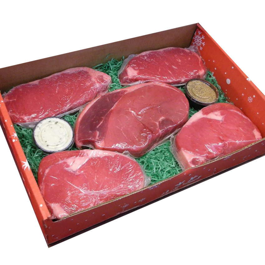 Beef Steak Sampler Gift Box (6648)