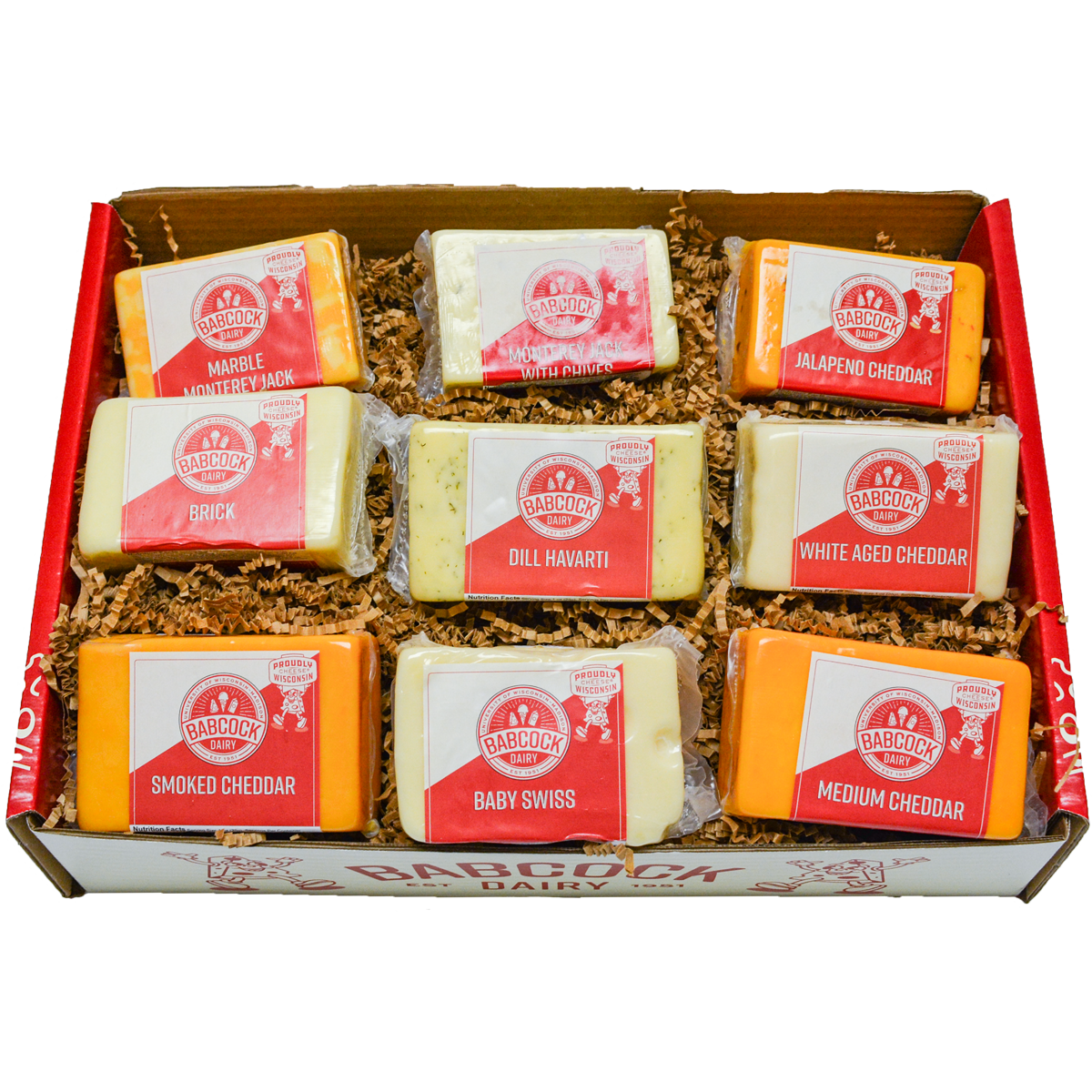 Wisconsin Cheese Connoisseur Gift Box (4265)