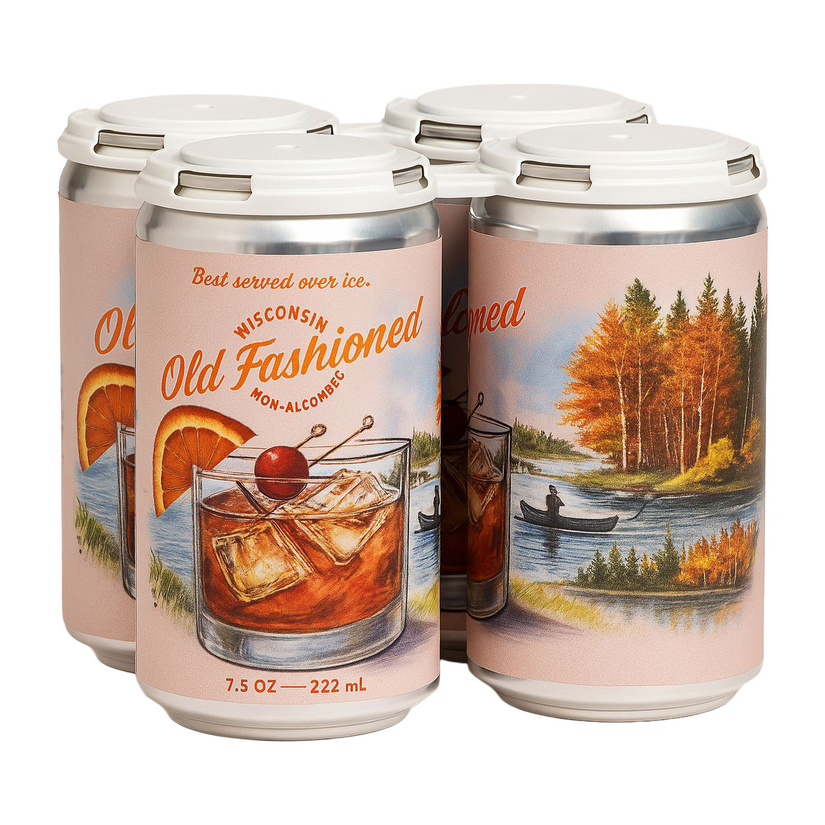 Mock & Co Wisconsin Old Fashioned (Non-Alcoholic) 24-Pack | WisconsinMade