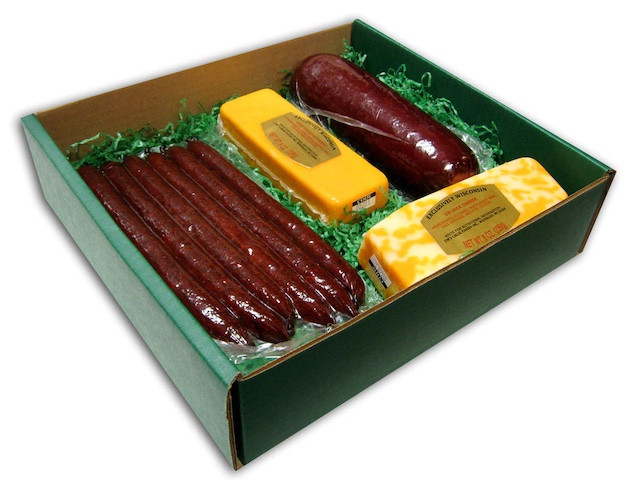 Wisconsin sausage and Cheese Sampler Assortment (5850)