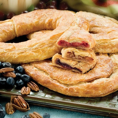 O & H Danish Kringle Assortment - No Salt or Sugar Added ...