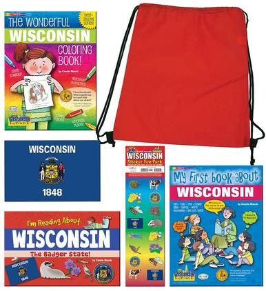 Wisconsin Fun Facts for Kids Book Set- 4626