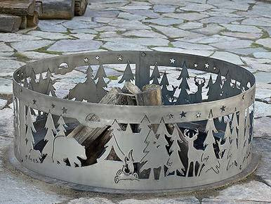 Wildlife Decorative Fire Ring - Northwoods (4224)