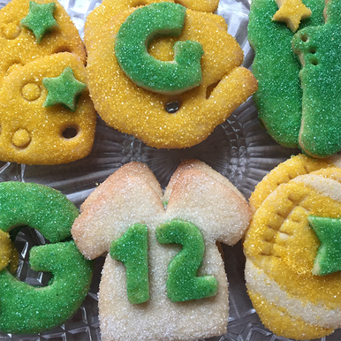 Packer Time Home-Baked Sugar Cookie Gift Box (3582)