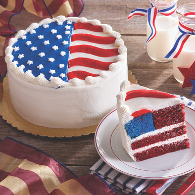 O & H Danish Flag Layer Cake - WisconsinMade Artisan Collective