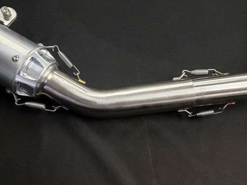 NEW MOTOGPWERKS Yamaha SR400 SR500 CUSTOM RACE Exhaust & Header Pipe Set