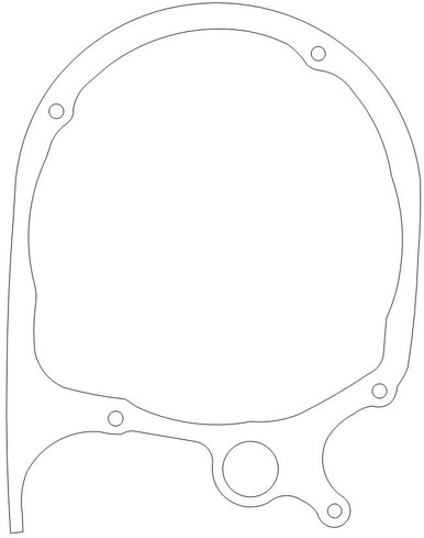 1974-1977 Yamaha TY250 434-15451-10 STATOR Magneto Cover Gasket