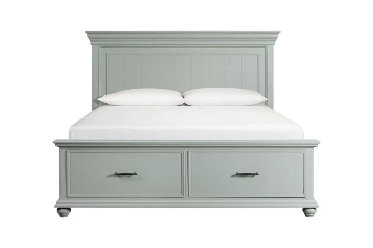 Elements SR300 Slater Grey Bed | Bi-Rite Furniture