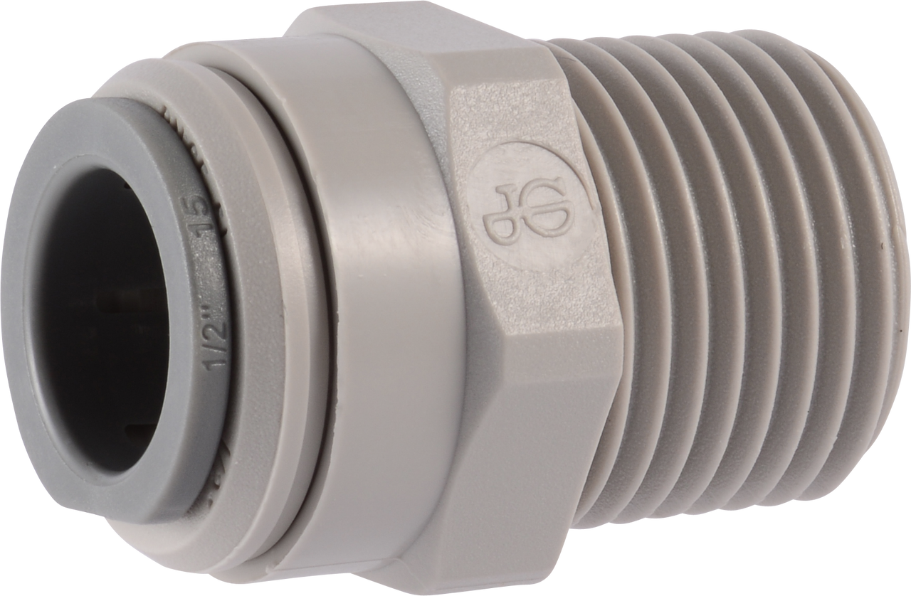 PART MC - MALE CONNECTOR - BSPT THREAD - ACETAL - Specialty Sales LLC