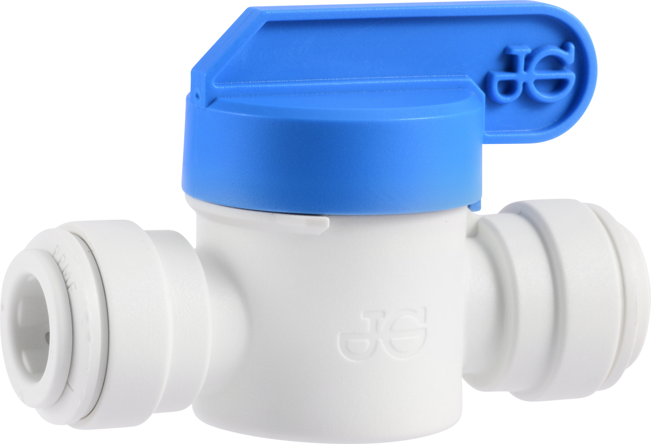 STRAIGHT PUSH-CONNECT X PUSH-CONNECT SHUT-OFF VALVES: WHITE POLY ...