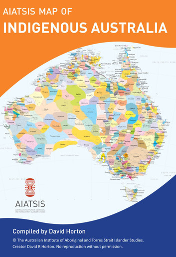 A0 fold AIATSIS map Indigenous Australia by Aboriginal Studies Press ...