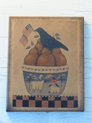 8X10 CROW & PEARS