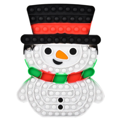 Snowman Mega Bubble Popper 24-Pack (13") | Toy Barn®