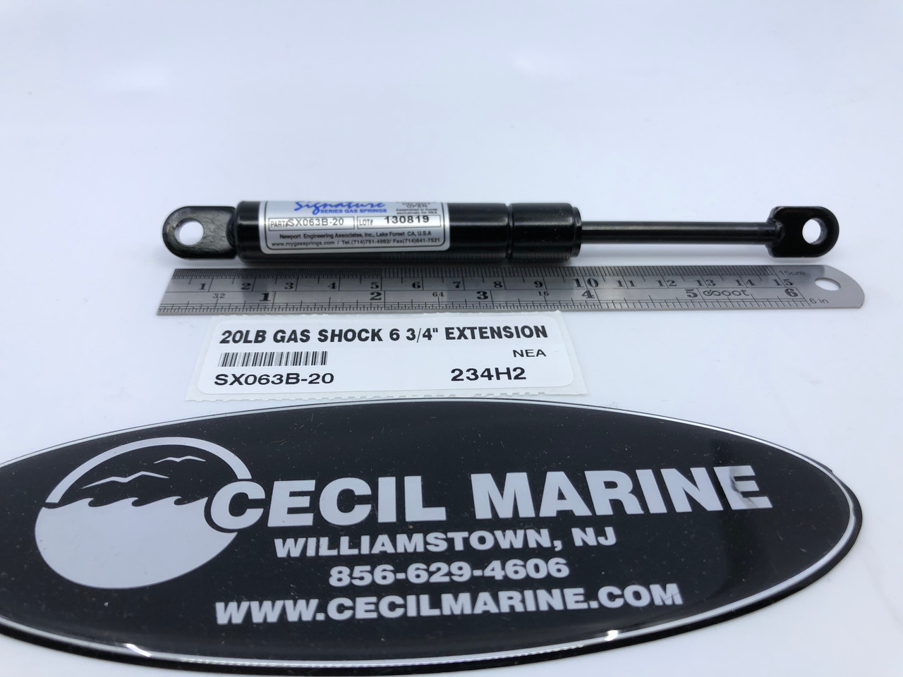 Chaparral Boat Parts - Gas Shocks - Cecil Marine